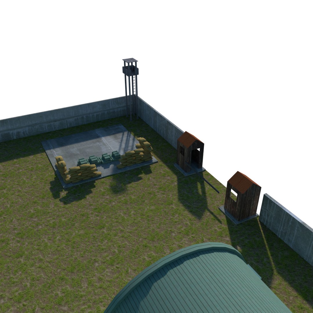 Military Camp 3D Model - TurboSquid 1246974