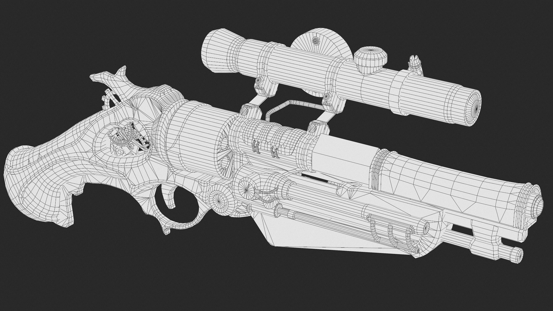 3D Gun Pbr - TurboSquid 1619314