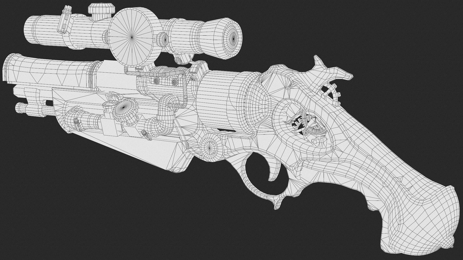 3D Gun Pbr - TurboSquid 1619314