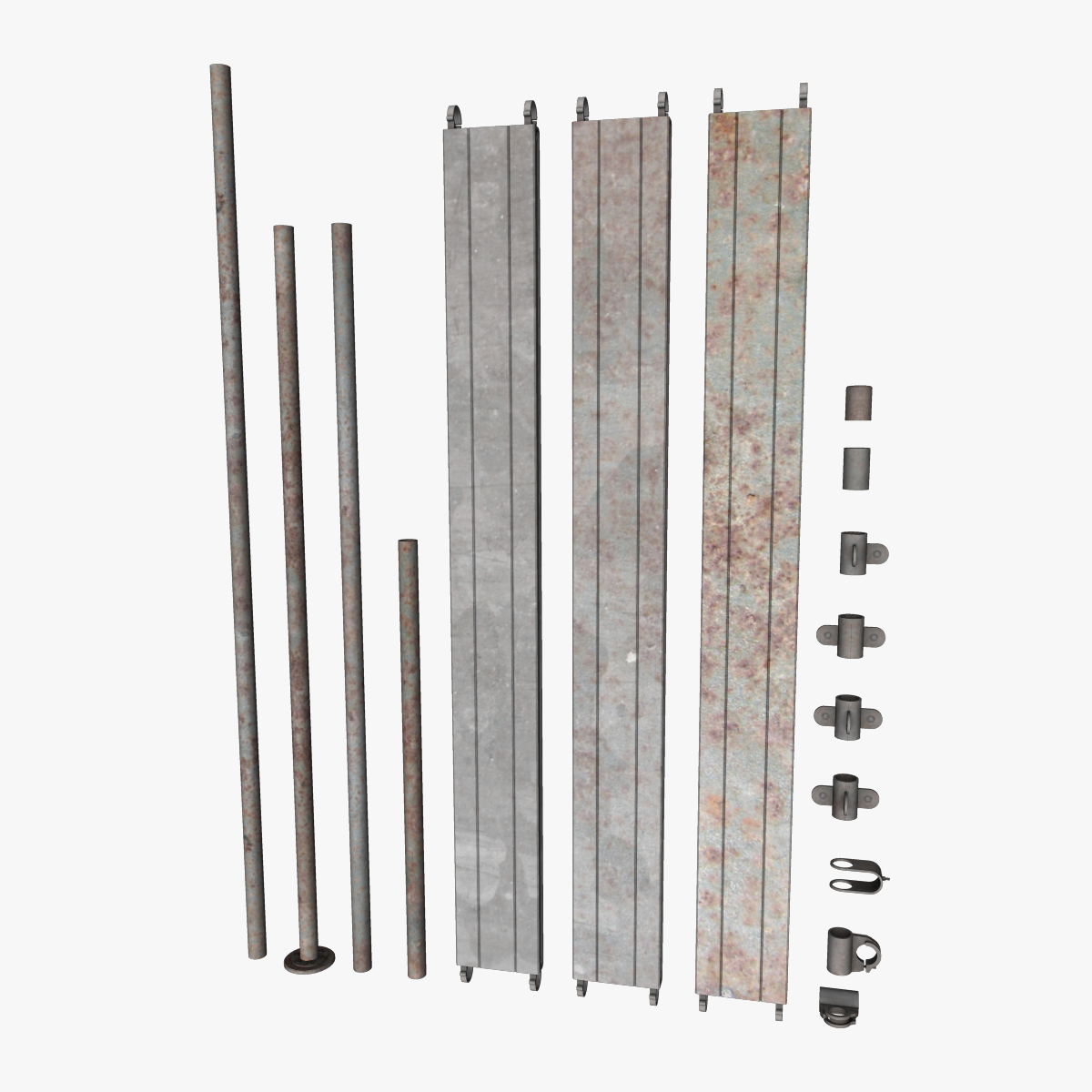 scaffolding kit building obj