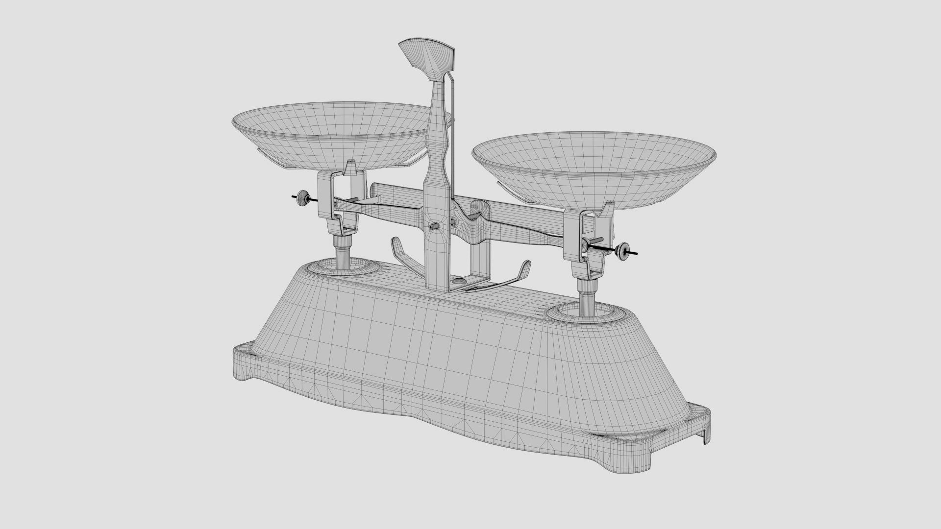 Lab Mechanical Balance Scale 3D - TurboSquid 1782540