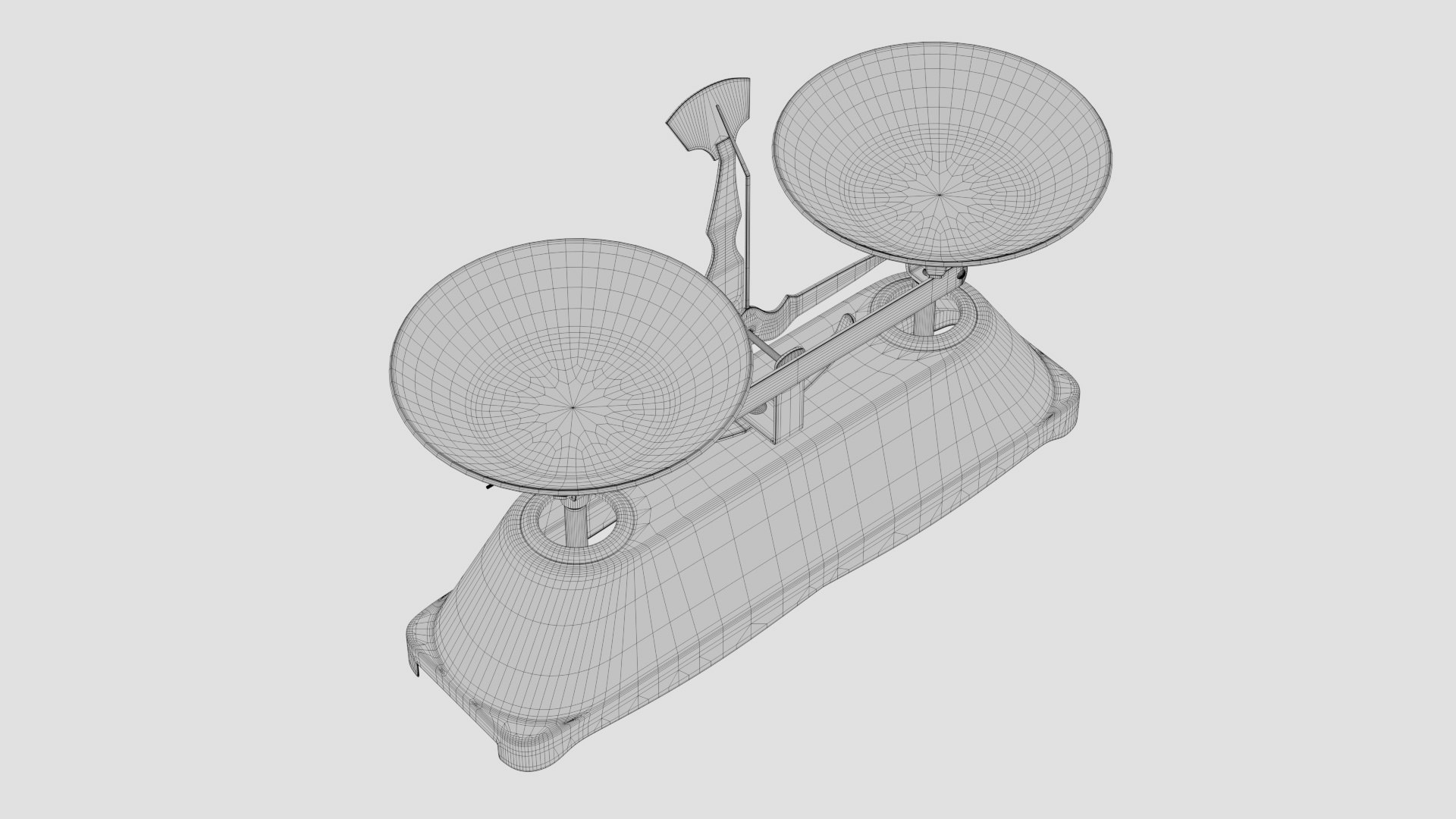 Lab Mechanical Balance Scale 3D - TurboSquid 1782540