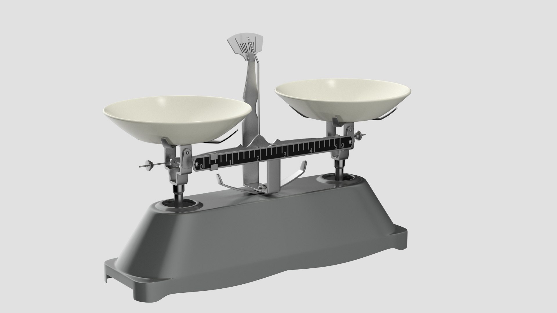 Lab Mechanical Balance Scale 3D - TurboSquid 1782540