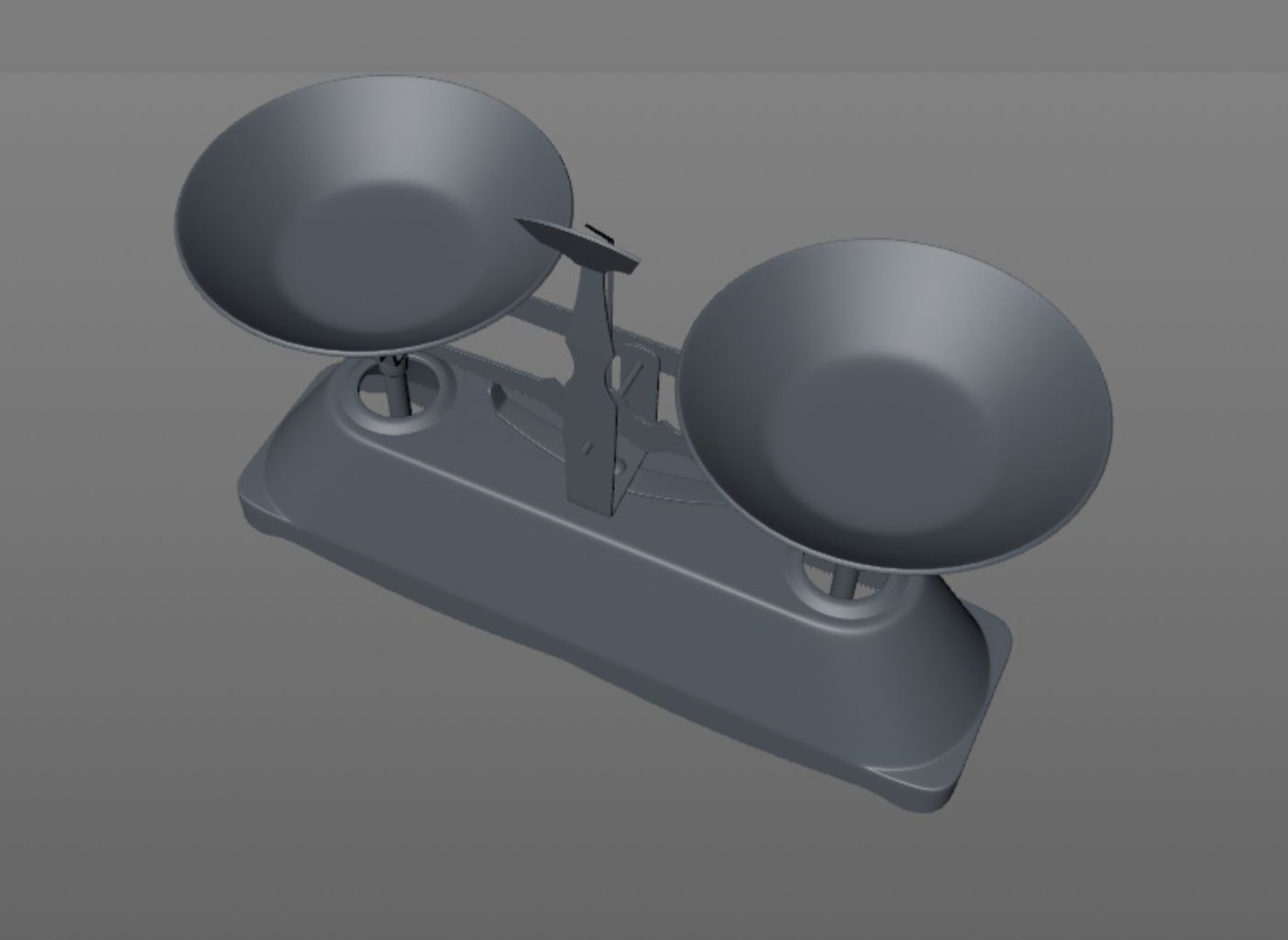 Lab Mechanical Balance Scale 3D - TurboSquid 1782540