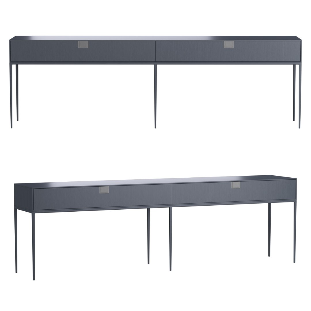 Maxalto Alcor Low Consoles 3D Model - TurboSquid 1726321