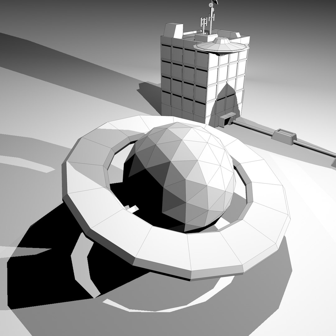 Low-poly Space 3D Model - TurboSquid 1170366