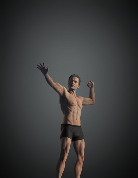 modelo 3d John Fully Riged - TurboSquid 1717752