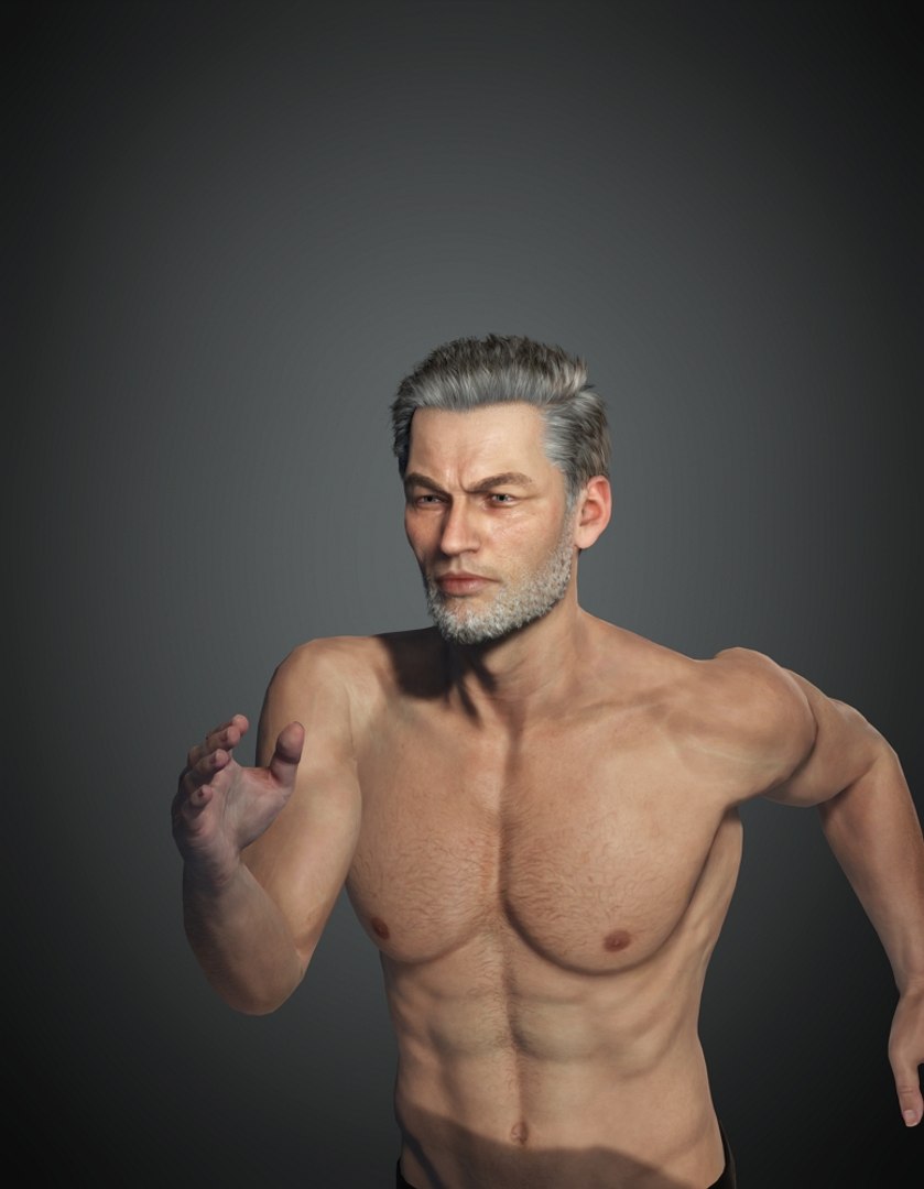 3D John Fully Riged Model - TurboSquid 1717752