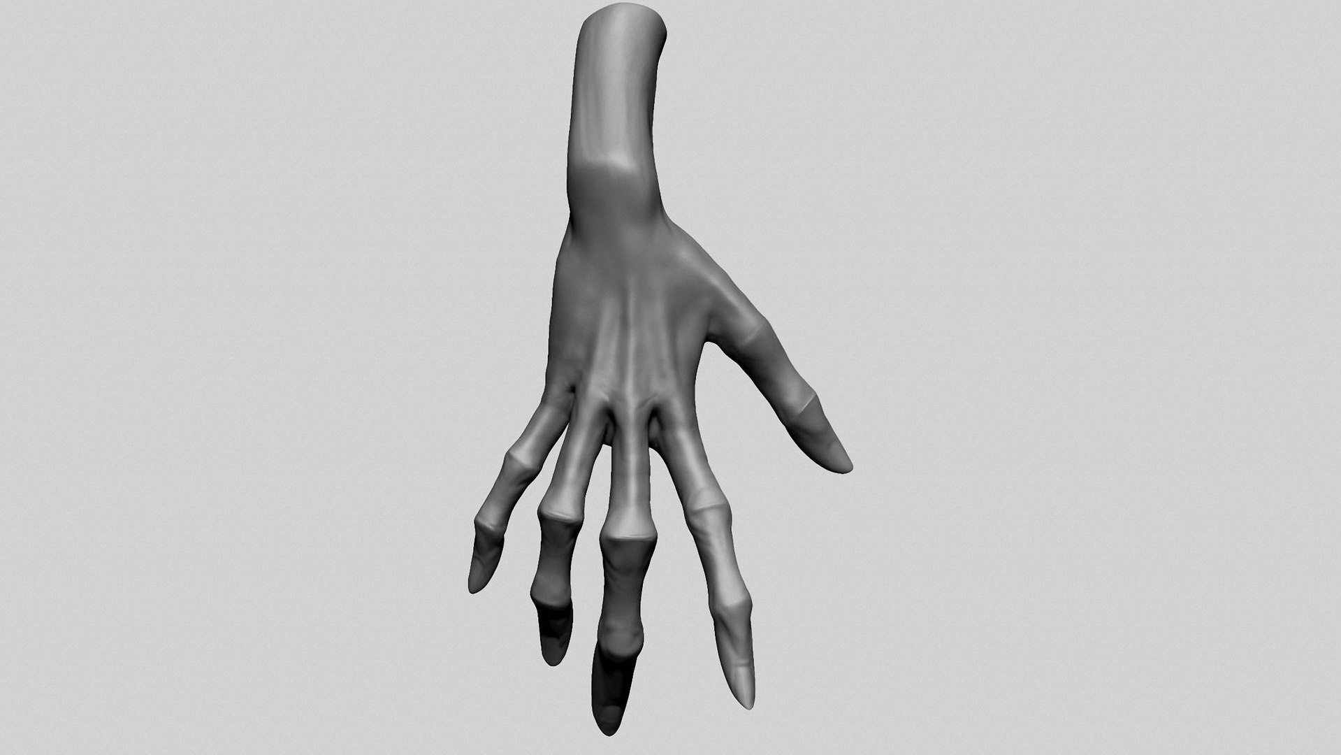 3D Creature Hand Model - TurboSquid 2198931