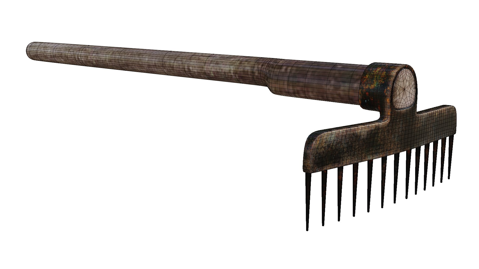 3D Rake - TurboSquid 1960408