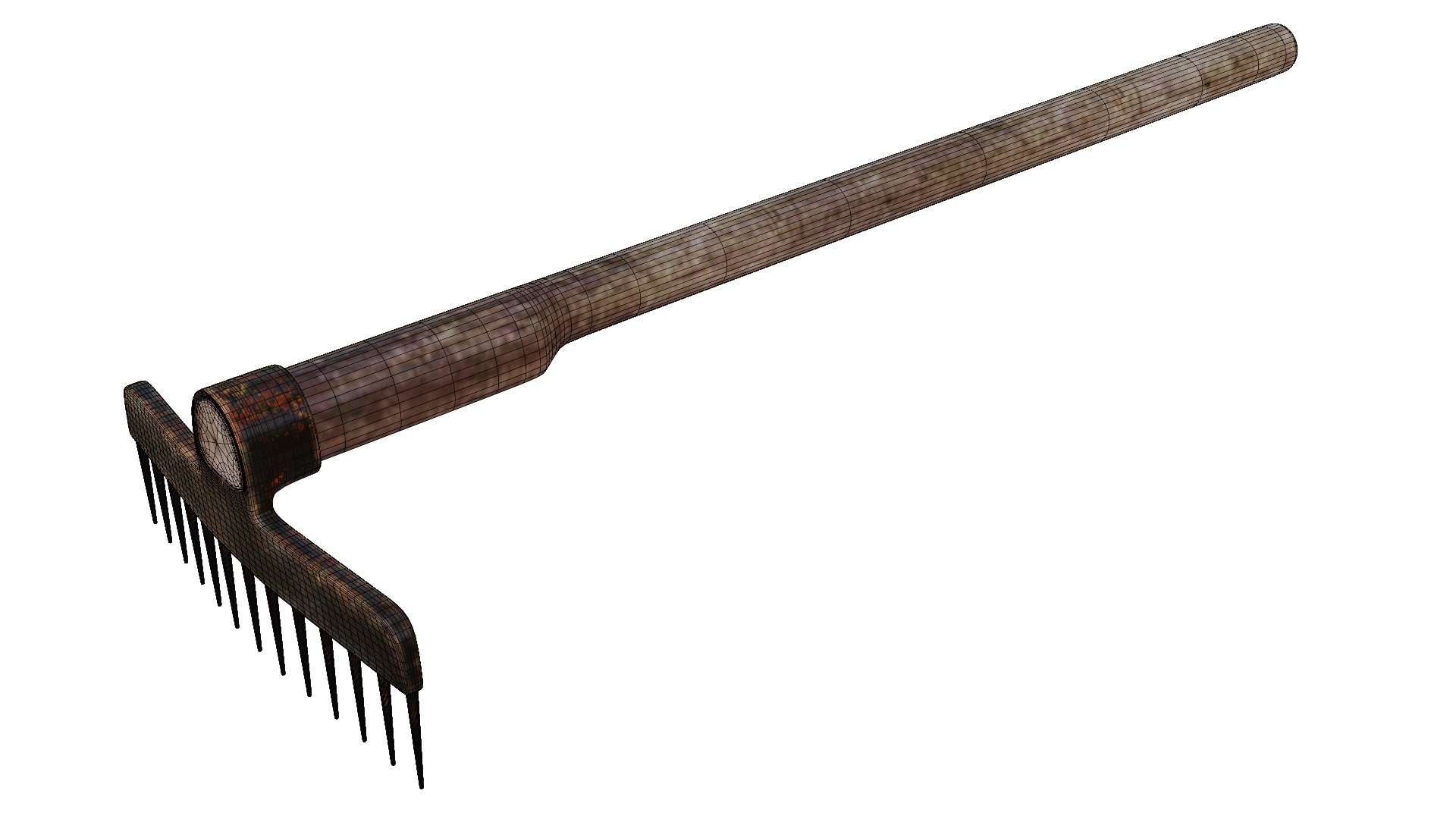 3D Rake - TurboSquid 1960408