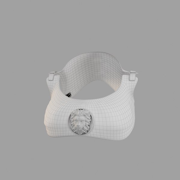 3d armored monster model