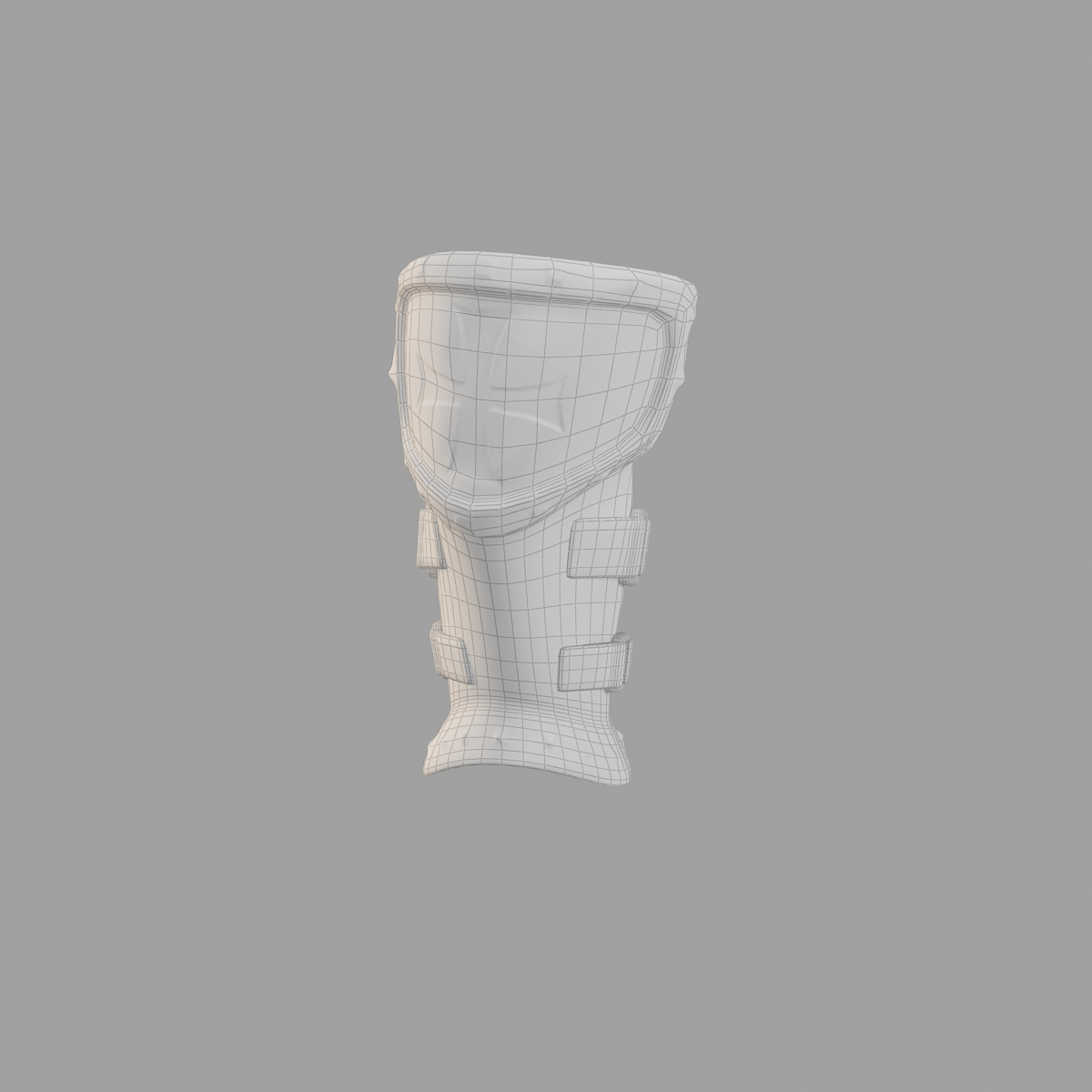 3d armored monster model