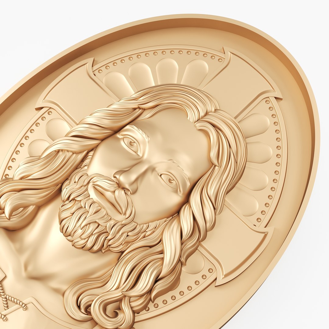 Free 3D Relief Of Jesus Christ Model - TurboSquid 1870053