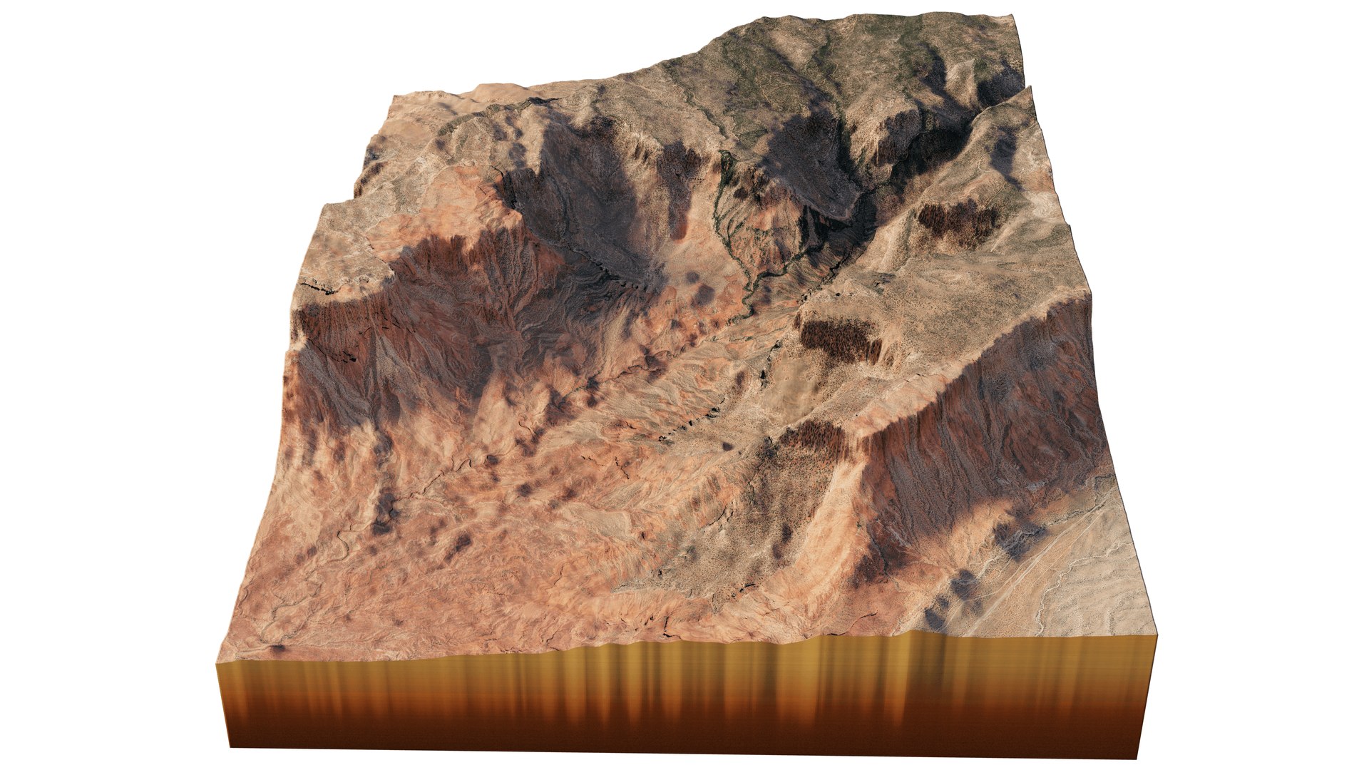 3D Canyon 3d Model Terrain Model - TurboSquid 2083733