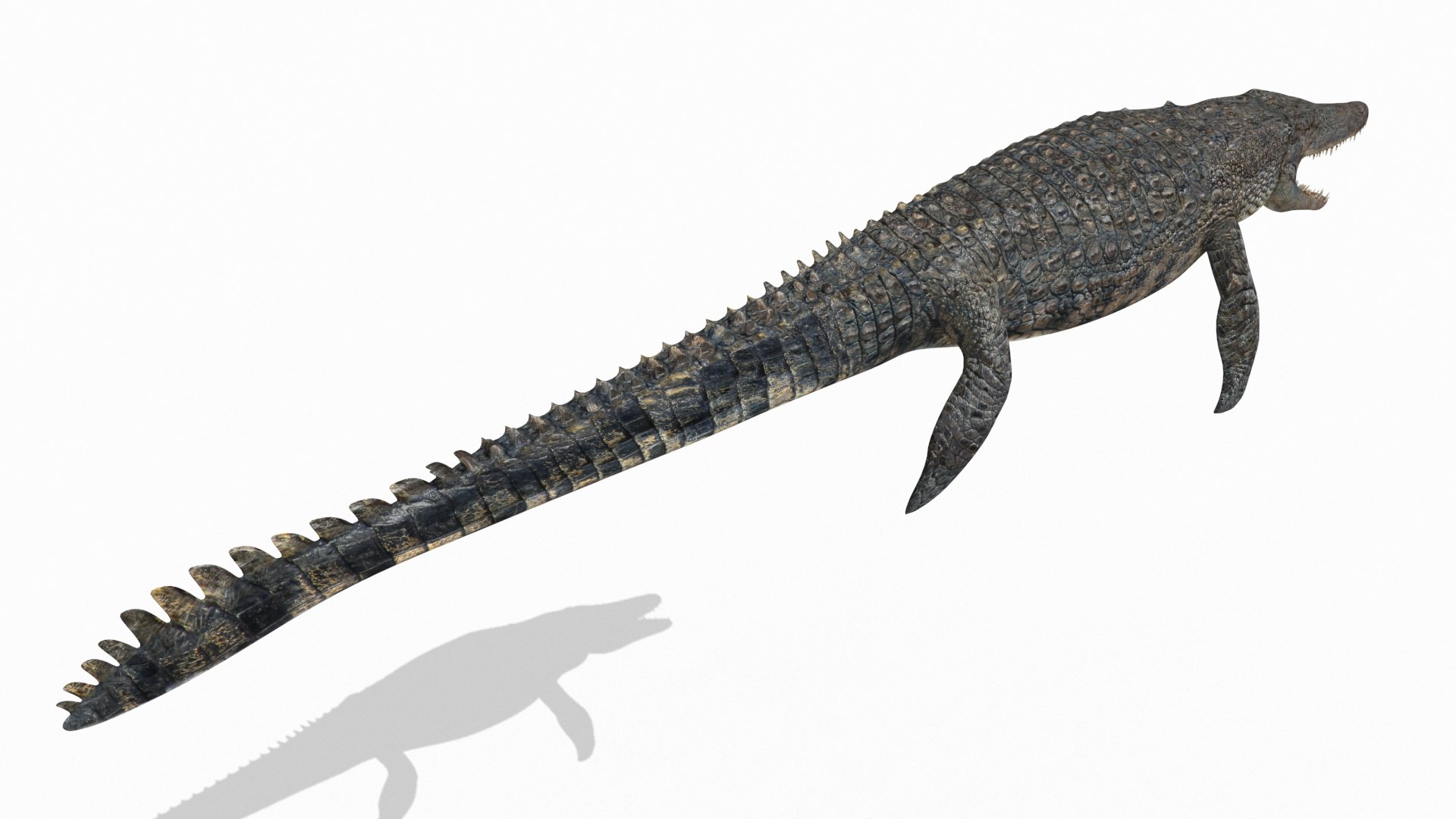 3D Mosasaurus Rex - 8K Animated - TurboSquid 2005790