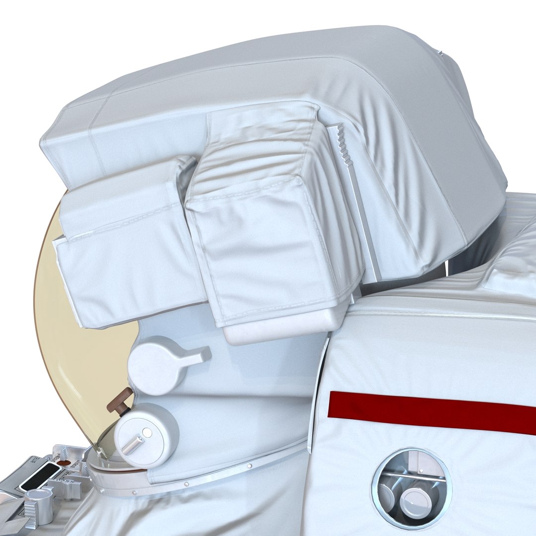 extravehicular mobility unit rigged 3d model