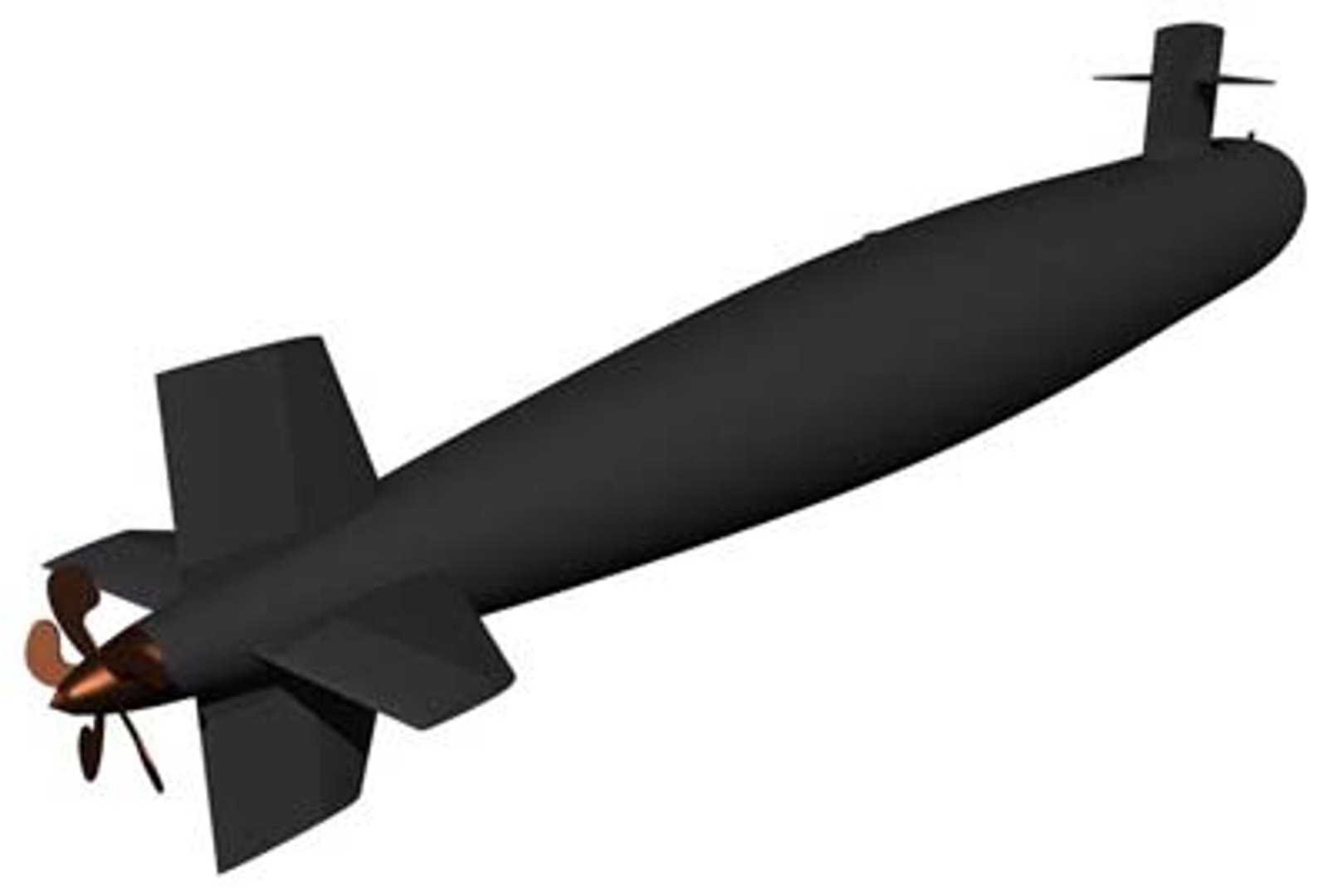 Ssn Sturgeon 3d Model