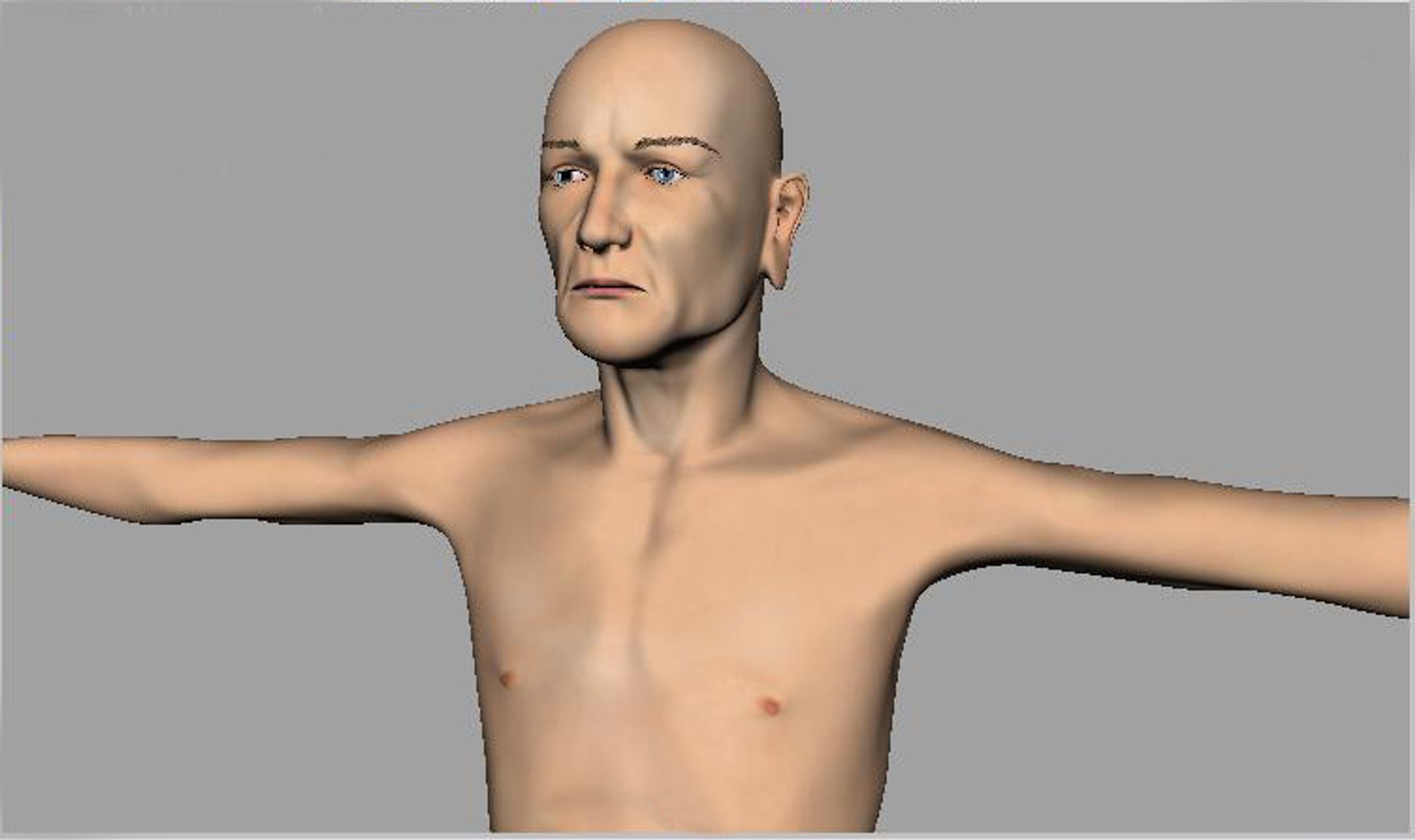 Old Man 3d Ma