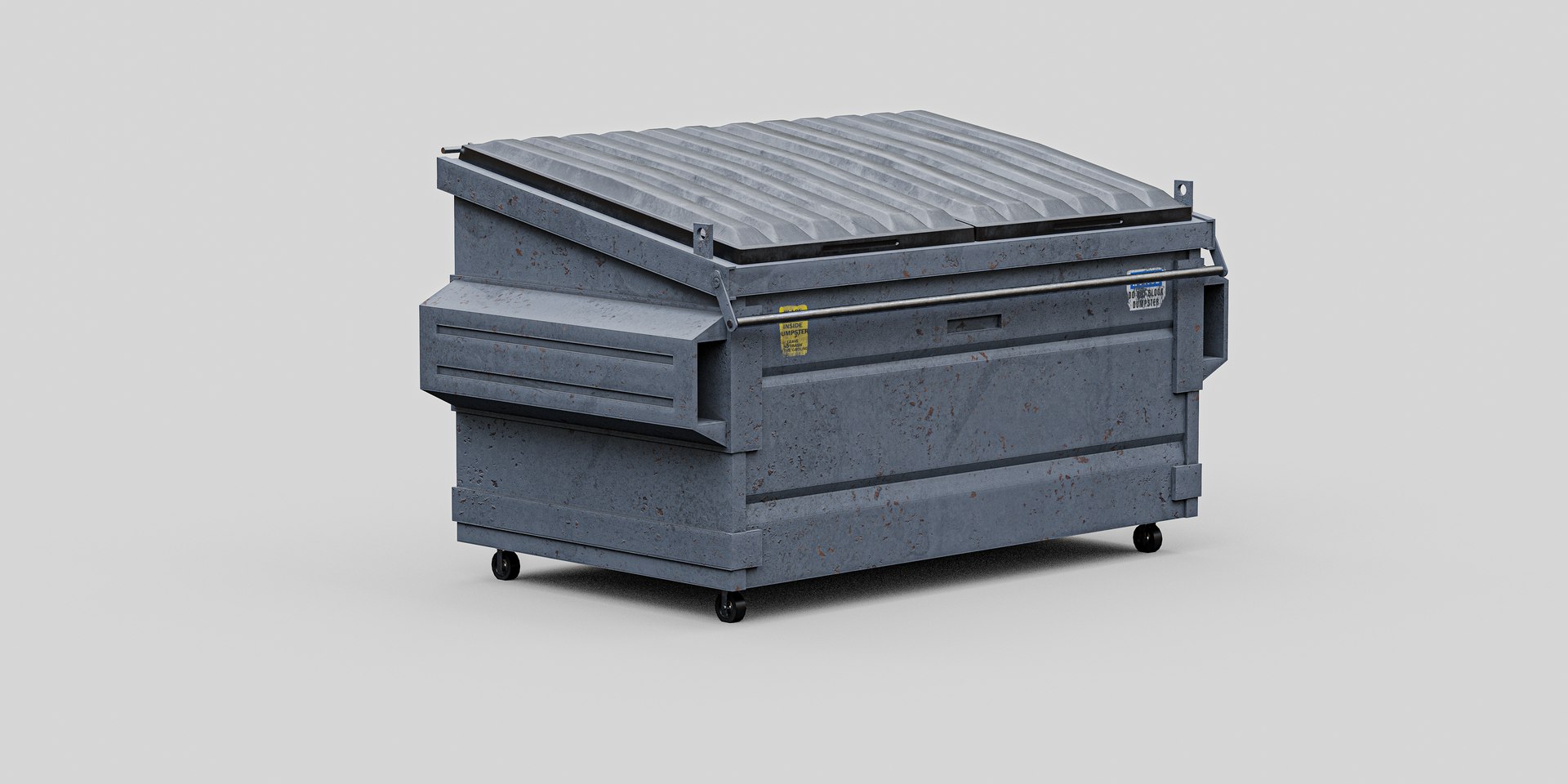 Dumpster 3D model - TurboSquid 2168557