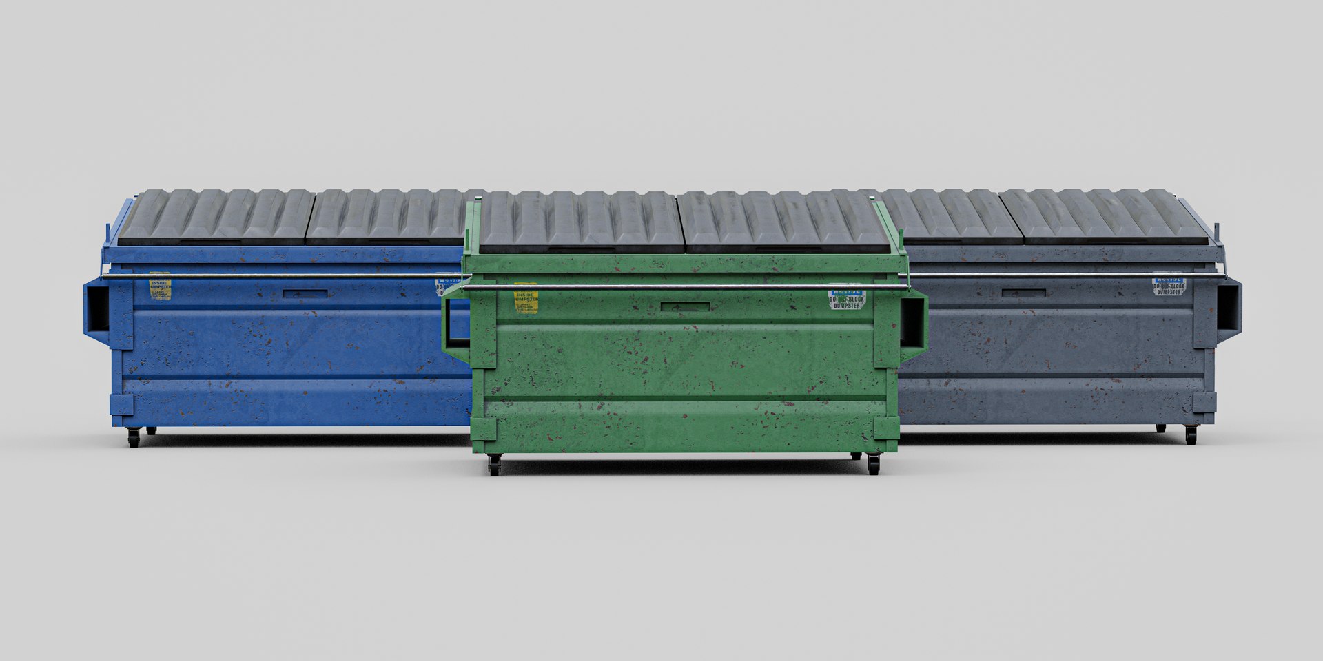 Dumpster 3D model - TurboSquid 2168557