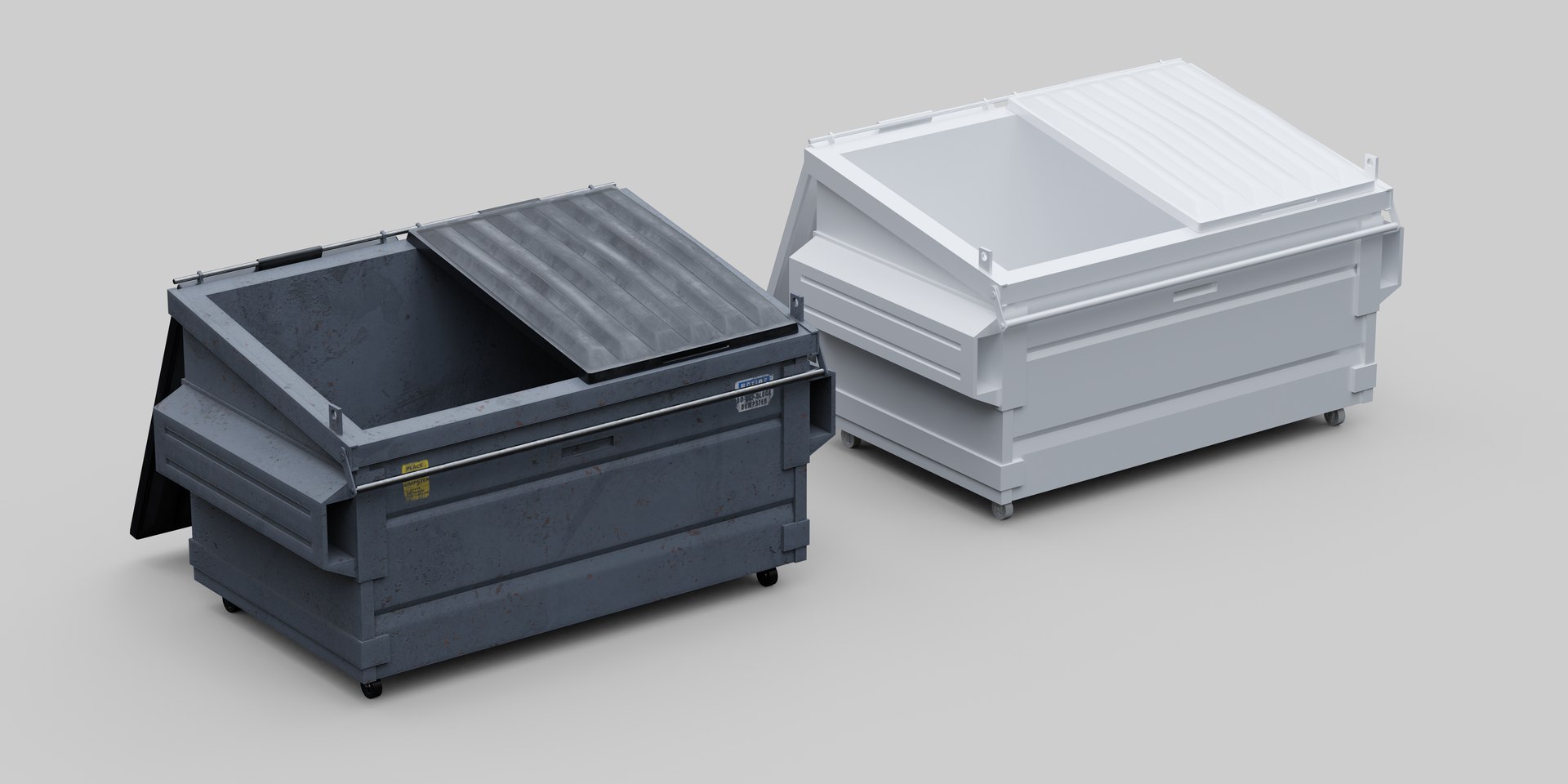 Dumpster 3D model - TurboSquid 2168557