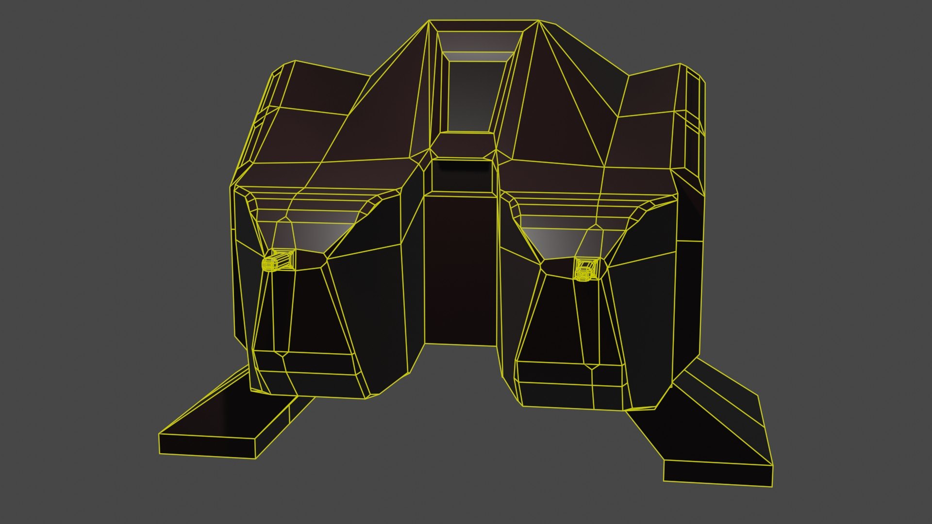 Ground Machine Gun Turret 3D - TurboSquid 1951007