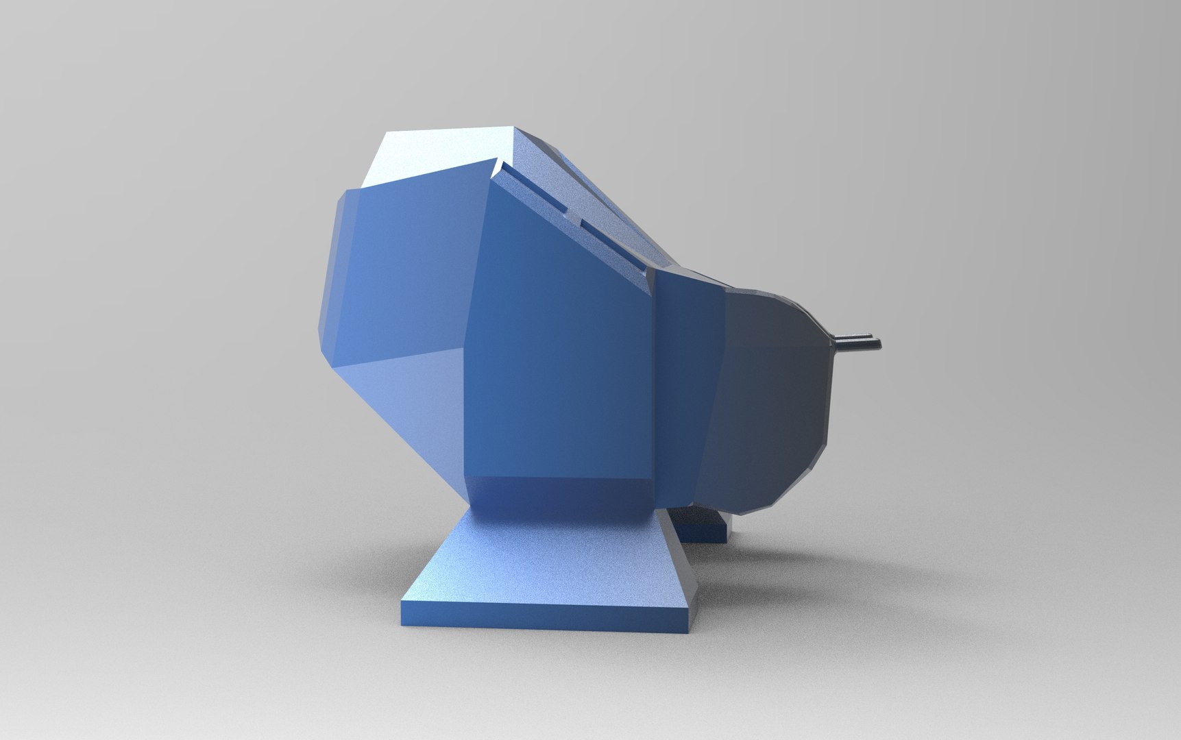 Ground Machine Gun Turret 3D - TurboSquid 1951007