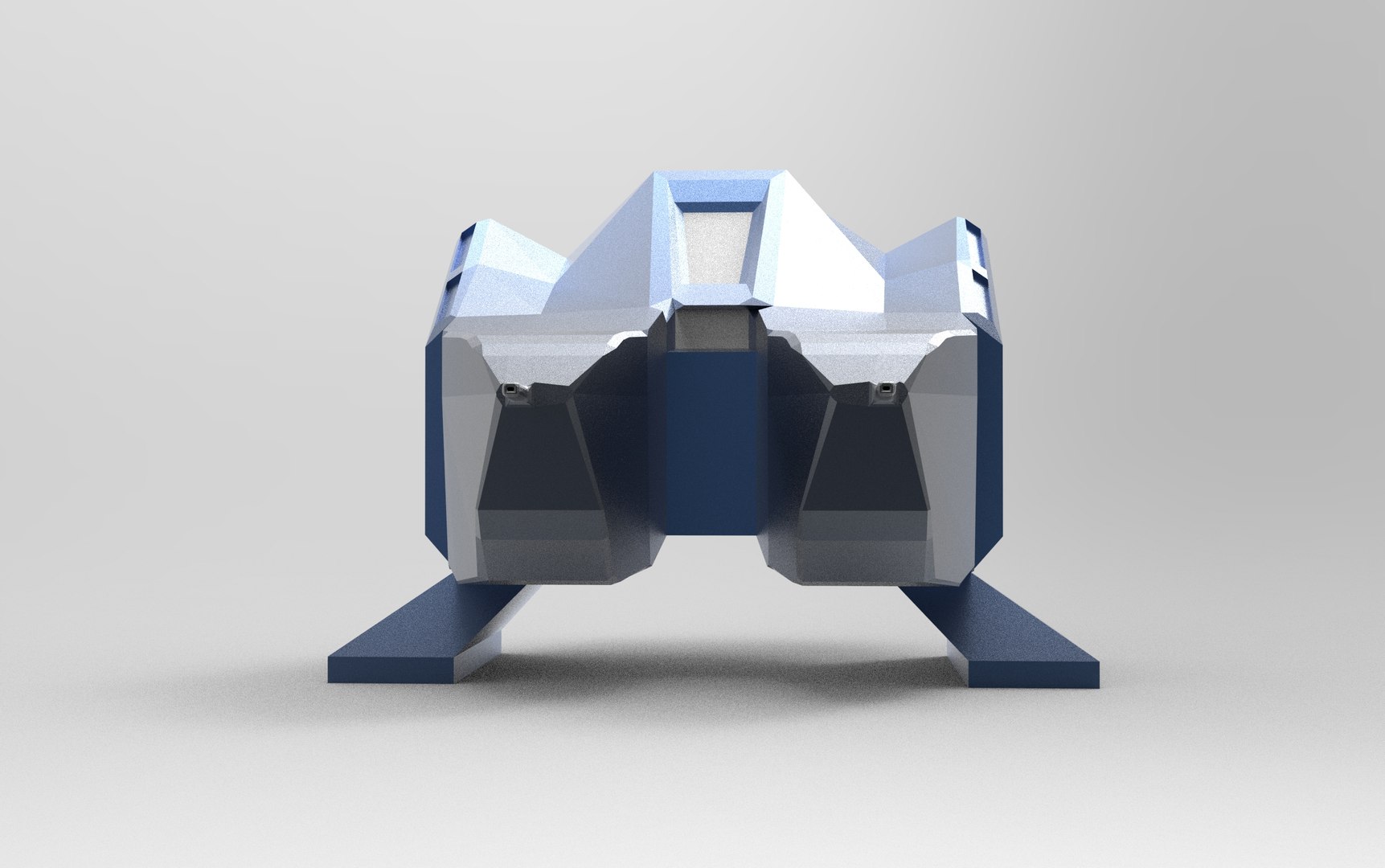 Ground Machine Gun Turret 3D - TurboSquid 1951007