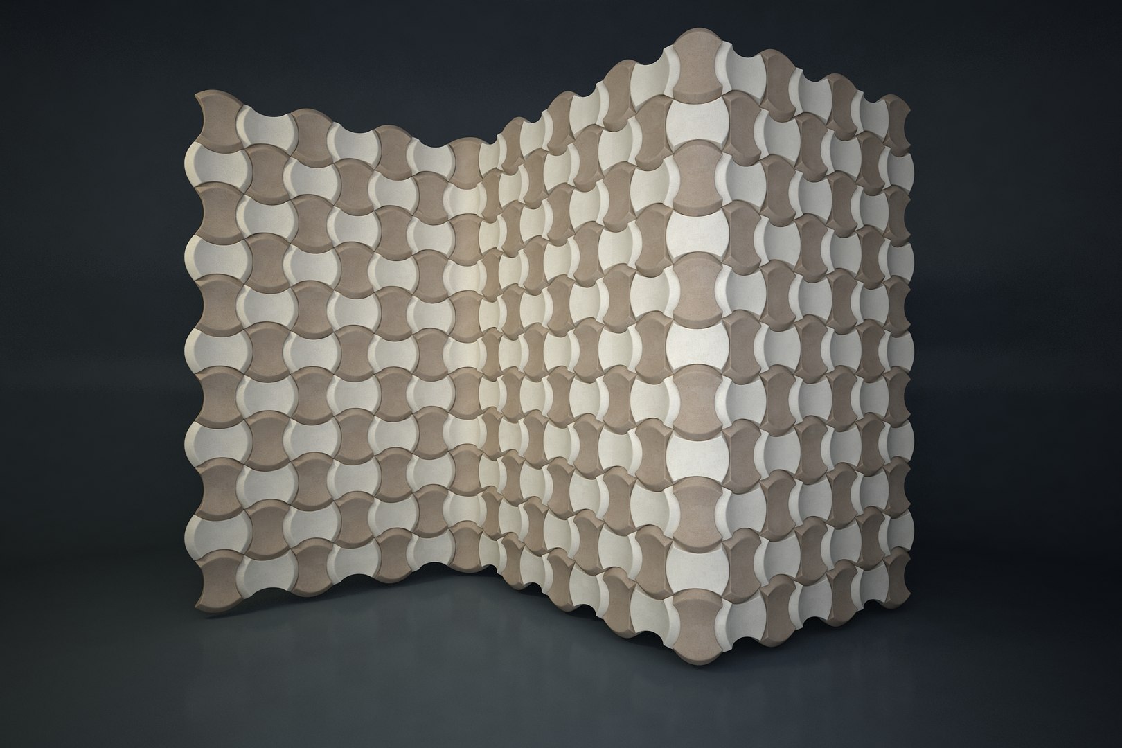3D decor wall pattern model - TurboSquid 1447249