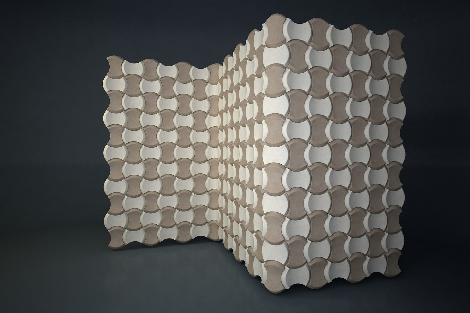 3D decor wall pattern model - TurboSquid 1447249