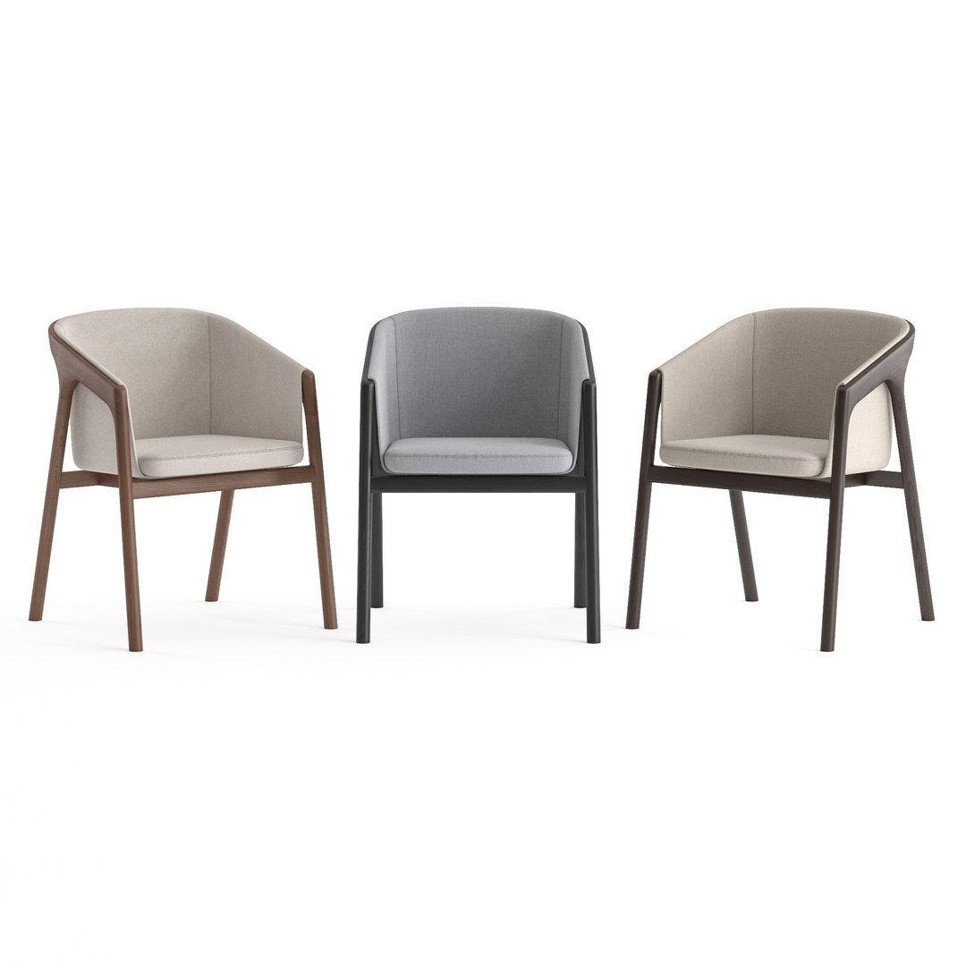 3D Bernhardtdesign Mulholland Chair Model - TurboSquid 2379507