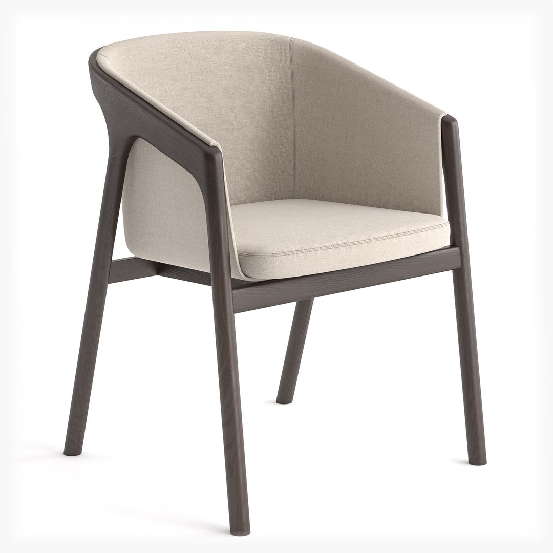 3D Bernhardtdesign Mulholland Chair Model - TurboSquid 2379507