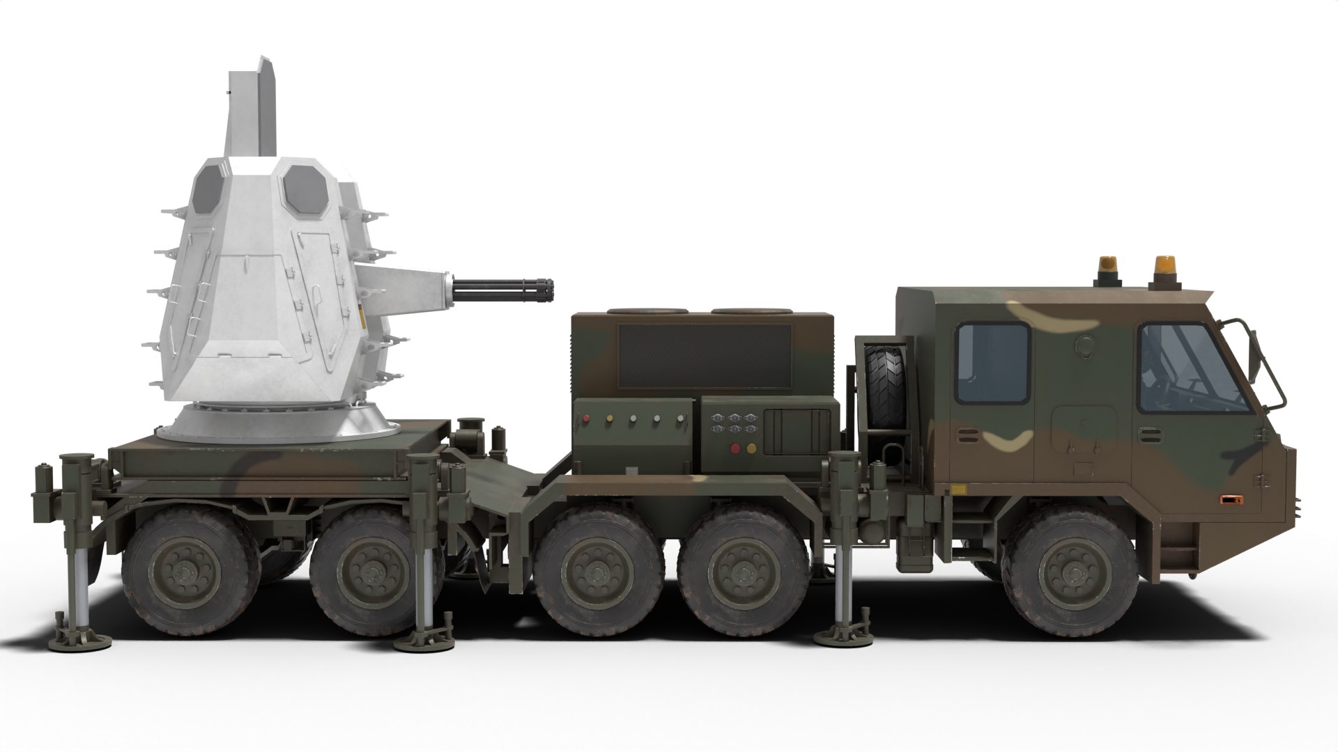 Anti-aircraft System C-RAM Model - TurboSquid 2219781
