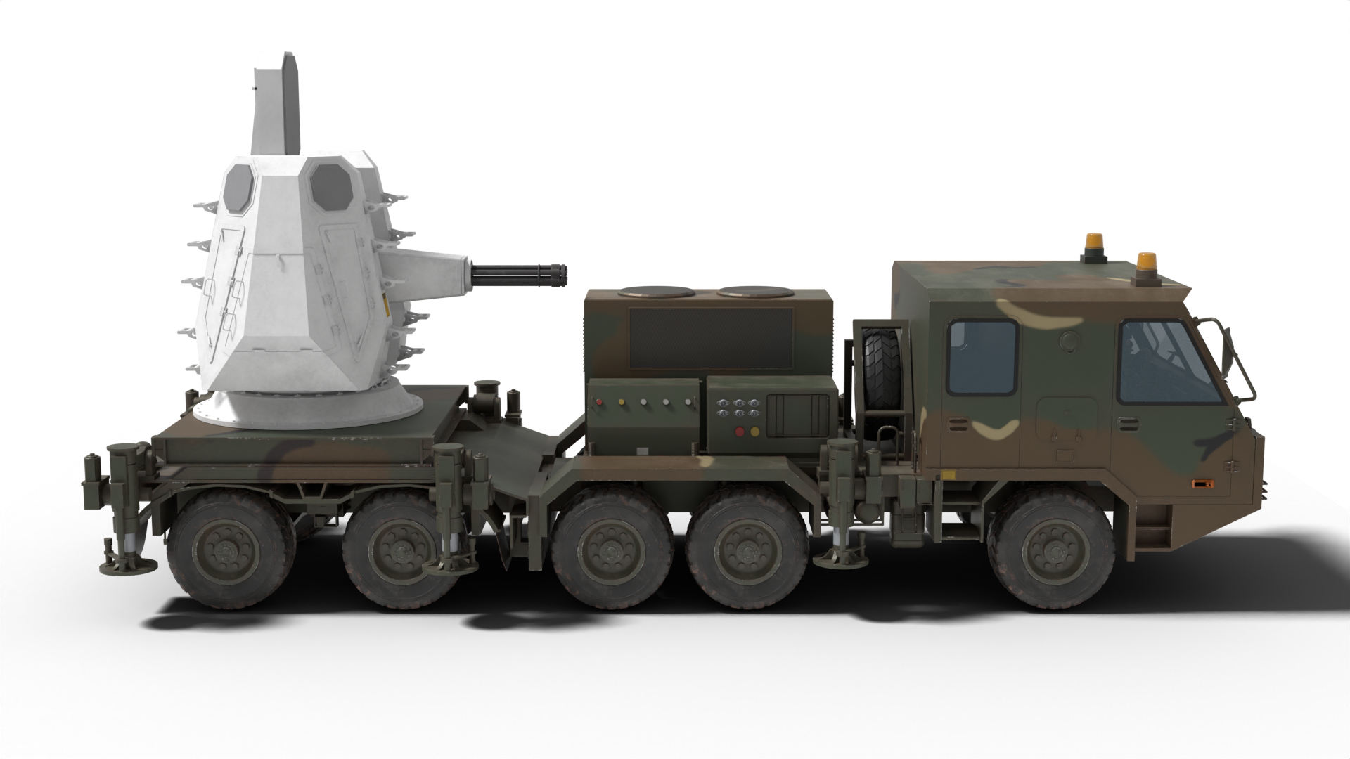 System przeciwlotniczy C-RAM Model 3D - TurboSquid 2219781