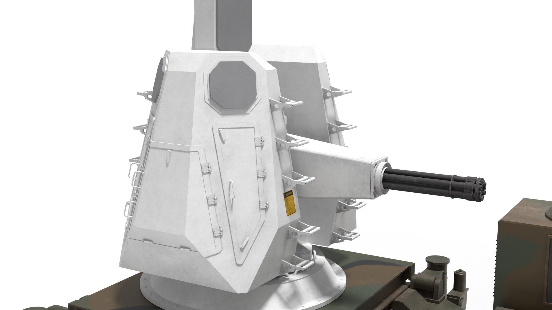 Anti-aircraft System C-RAM Model - TurboSquid 2219781