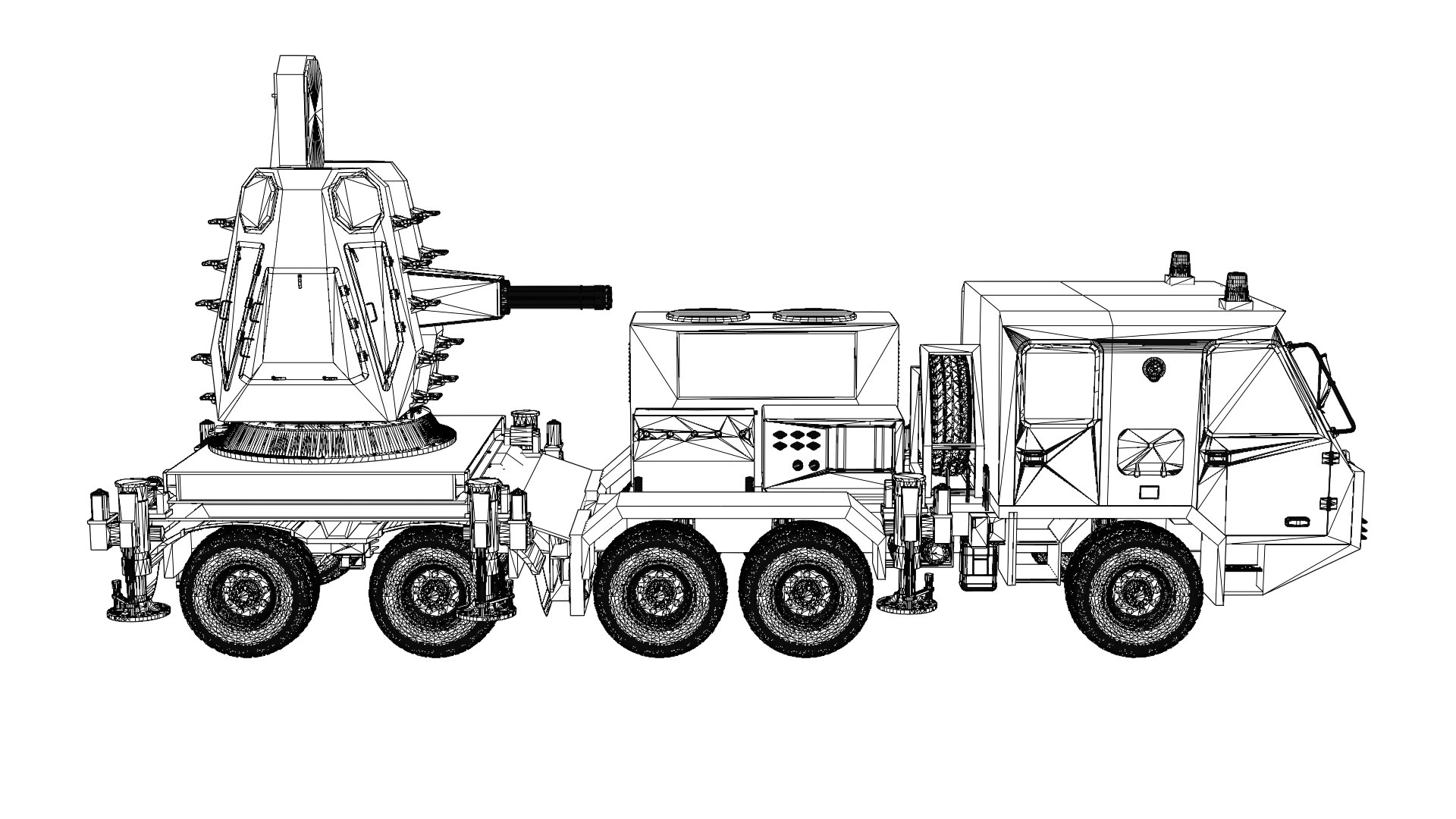 Anti-aircraft System C-RAM Model - TurboSquid 2219781