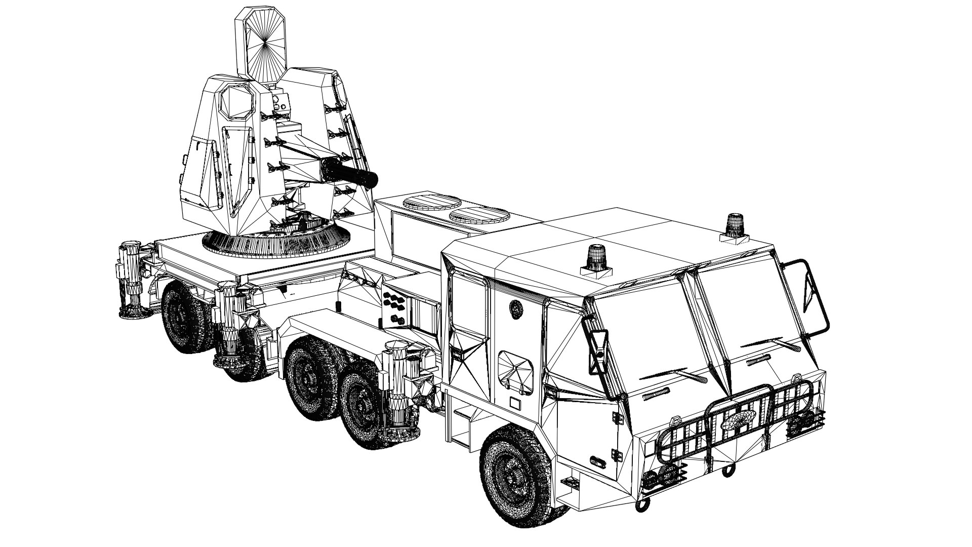 Anti-aircraft System C-RAM Model - TurboSquid 2219781