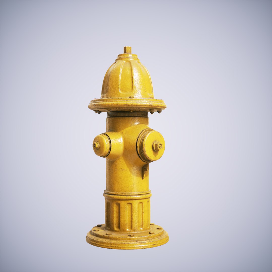 Hydrant Ready Lightwave 3D - TurboSquid 1431648