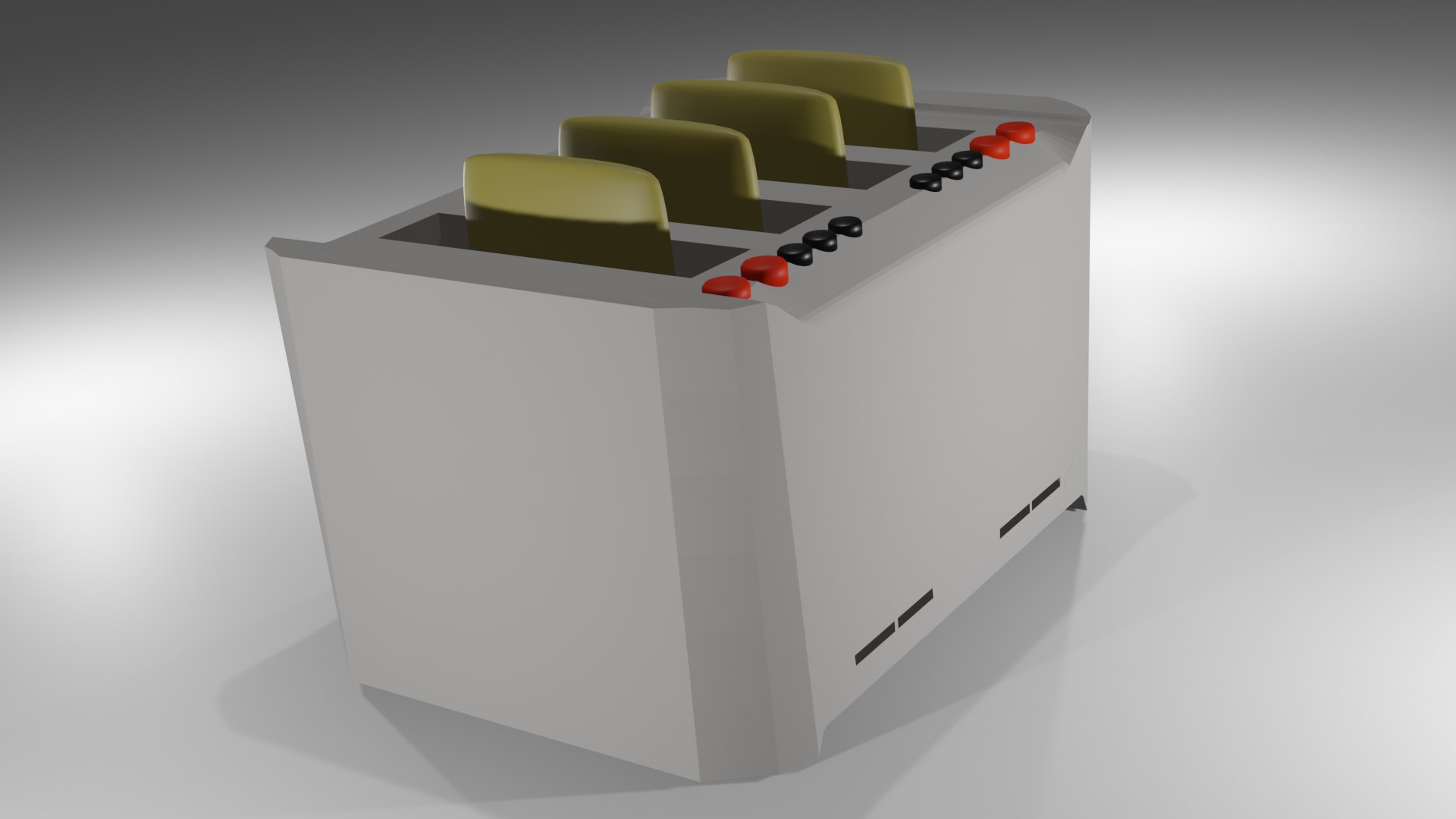 Toaster OBJ Model - TurboSquid 2133936