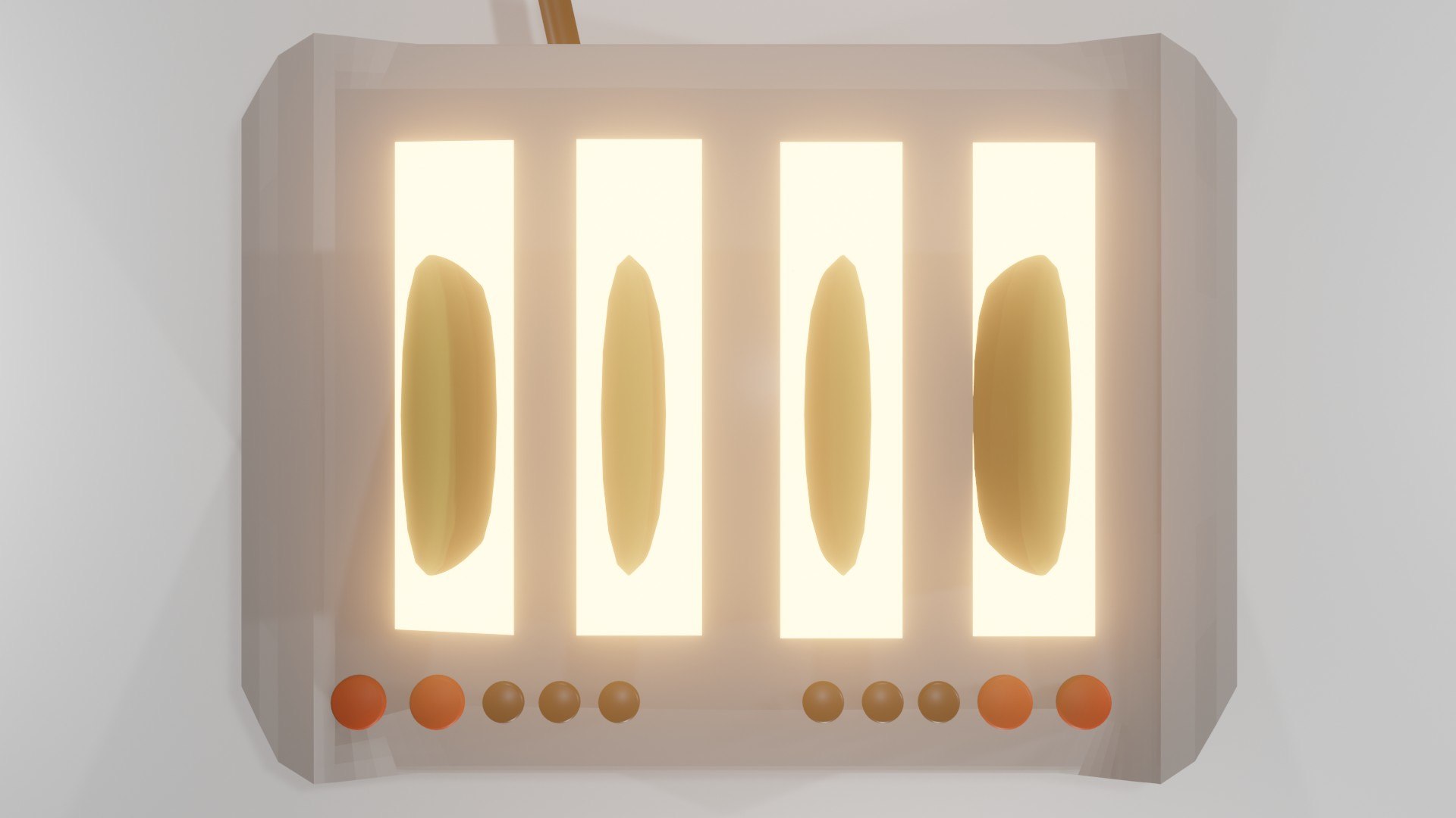 Toaster OBJ Model - TurboSquid 2133936