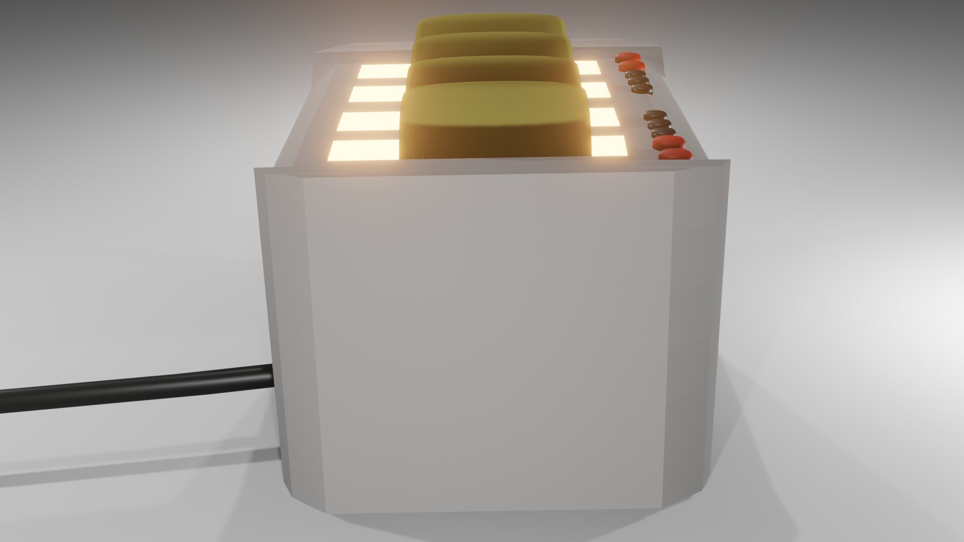 Toaster OBJ Model - TurboSquid 2133936