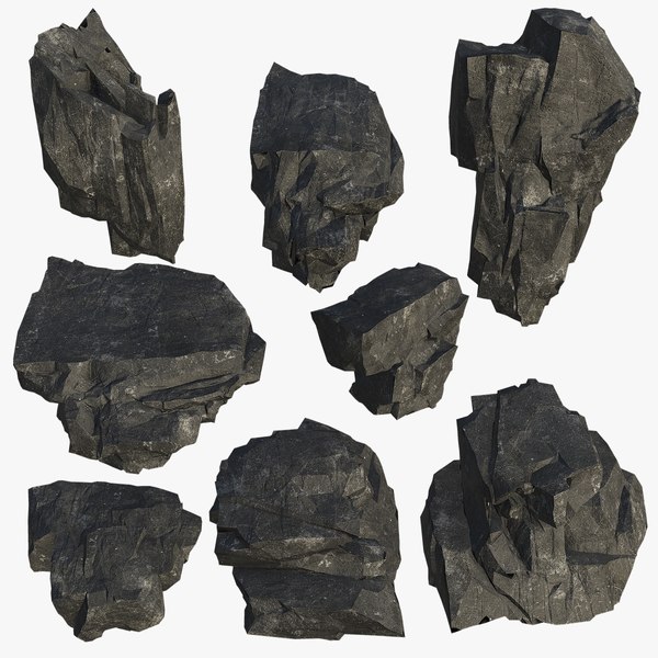 Cliff rocks 11 3D model - TurboSquid 2046931