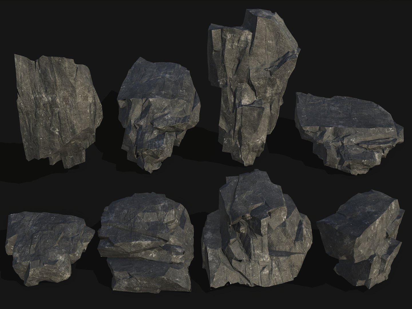Cliff Rocks 11 3D Model - TurboSquid 2046931