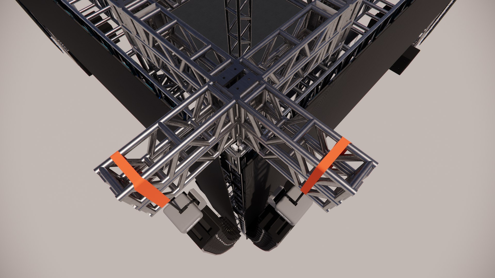 Truss Frames-A2 3D Model - TurboSquid 2211958