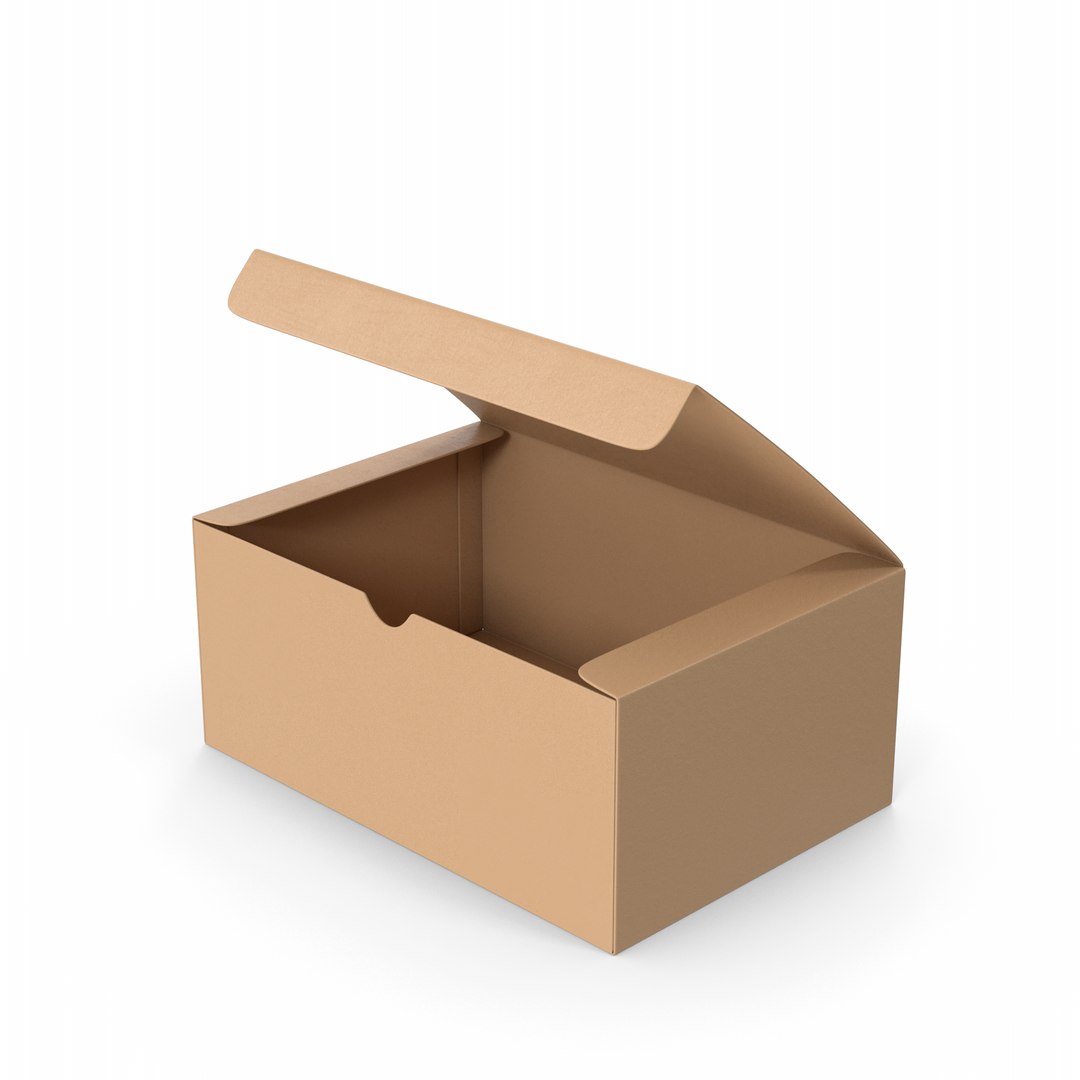 Cardboard Box Packages Model - TurboSquid 2066630