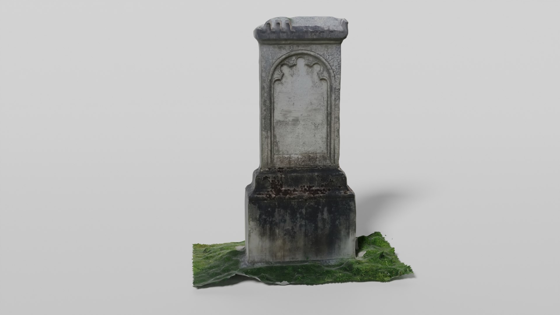 3D Historical Photoscan Headstone Model - TurboSquid 2054849