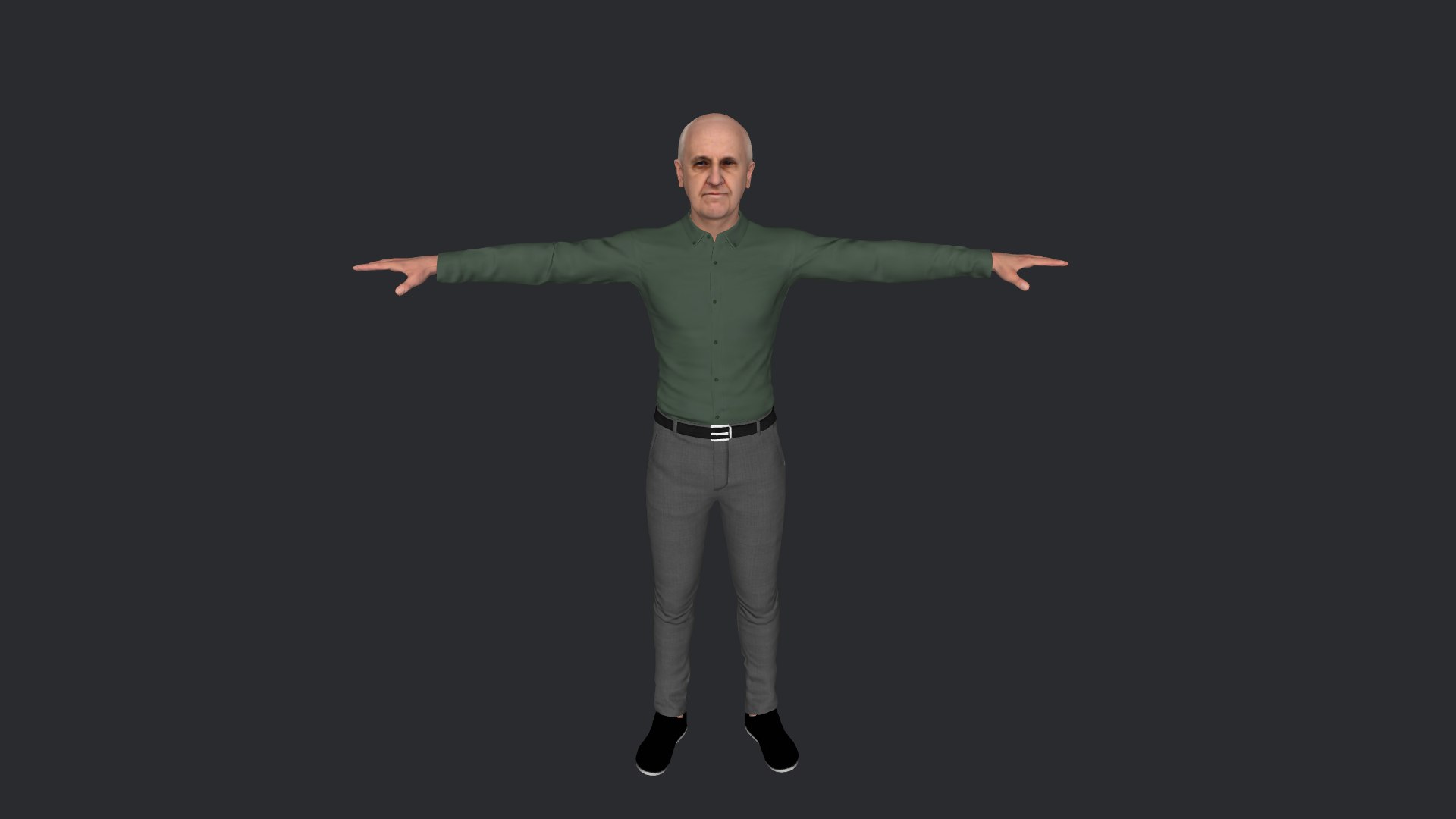 3D Pope Francis Hyper Realistic Full Body Fully Rigged 3D Character ...