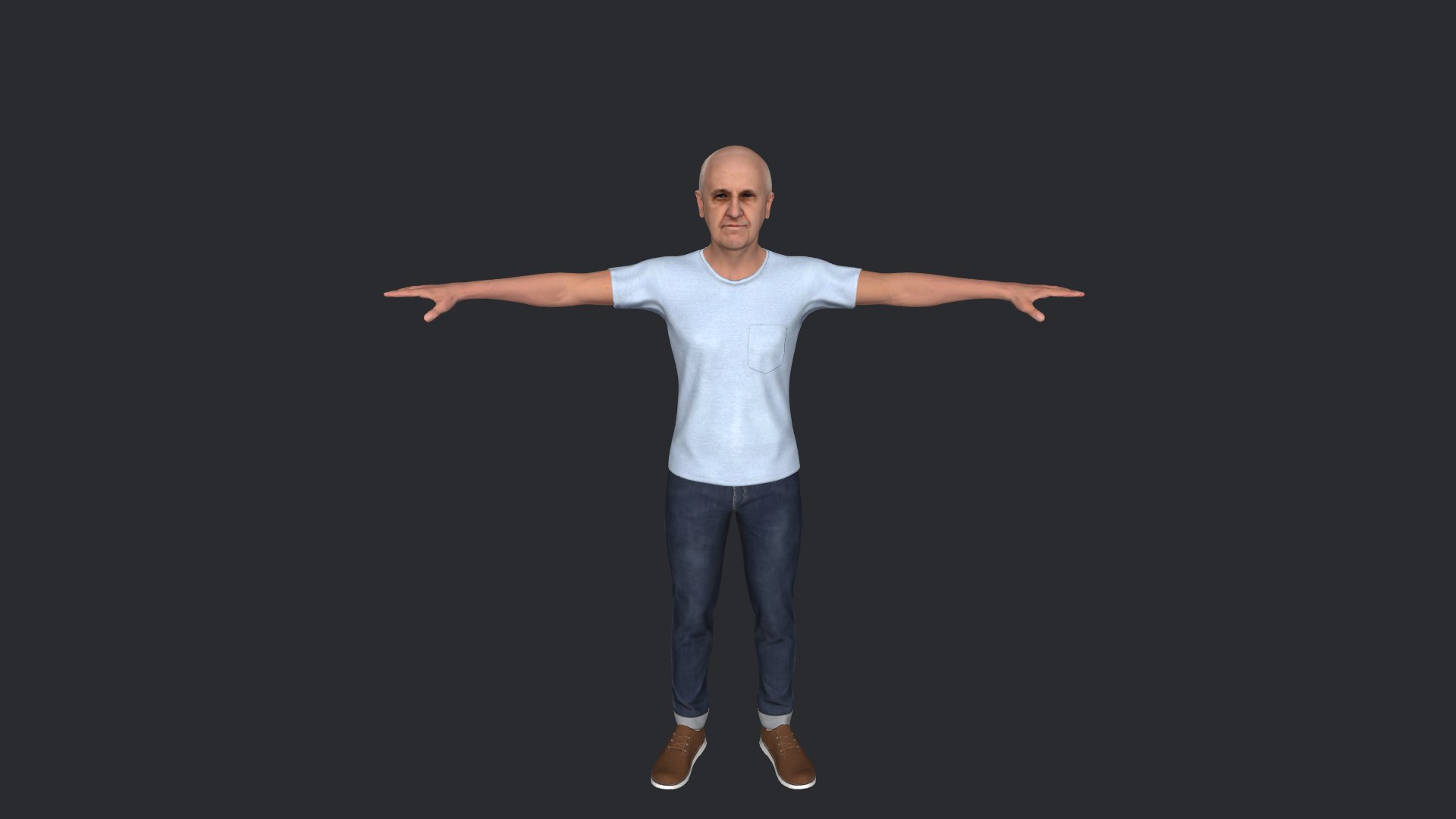 3D Pope Francis Hyper Realistic Full Body Fully Rigged 3D Character ...