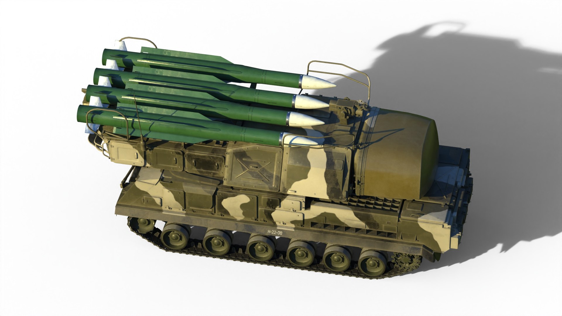 3D Model Buk M1 SA-11 Gadfly Missile Systems - TurboSquid 2121051